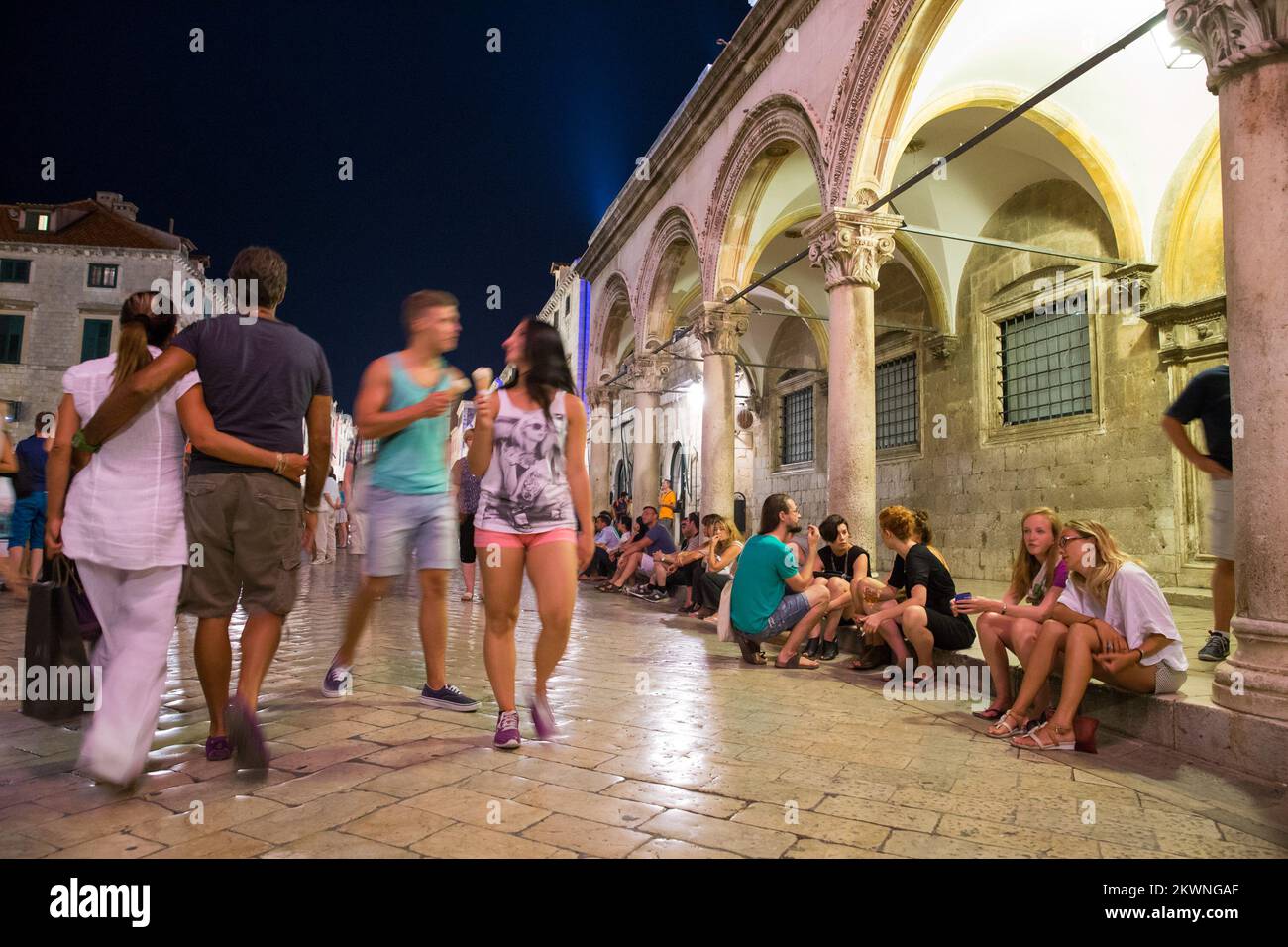 20/08/2013., Croatia/ Old town, Dubrovnik - The end of August in near ...
