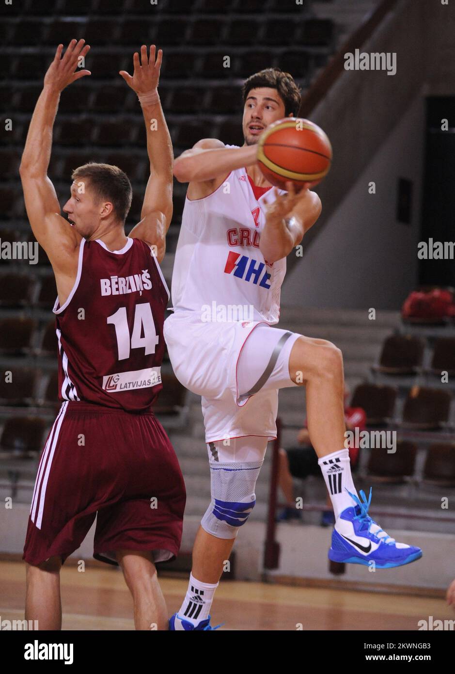 19.08.2013., Dubrovnik,Croatia - Preparation match for Eurobasket in ...