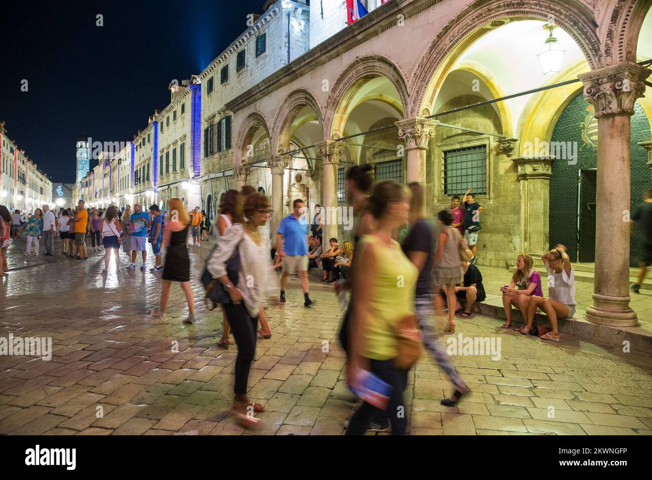 20/08/2013., Croatia/ Old town, Dubrovnik - The end of August in near ...