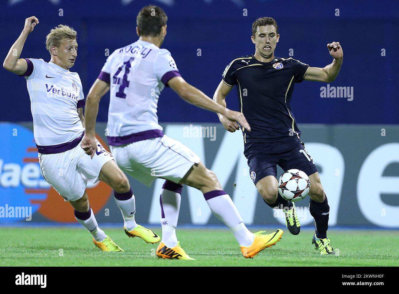 21.08.2013., Maksimir, Zagreb - First match of the fourth qualifying ...