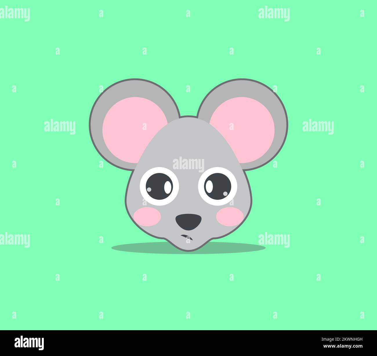 Rabbit mouse Stock Vector Images - Alamy