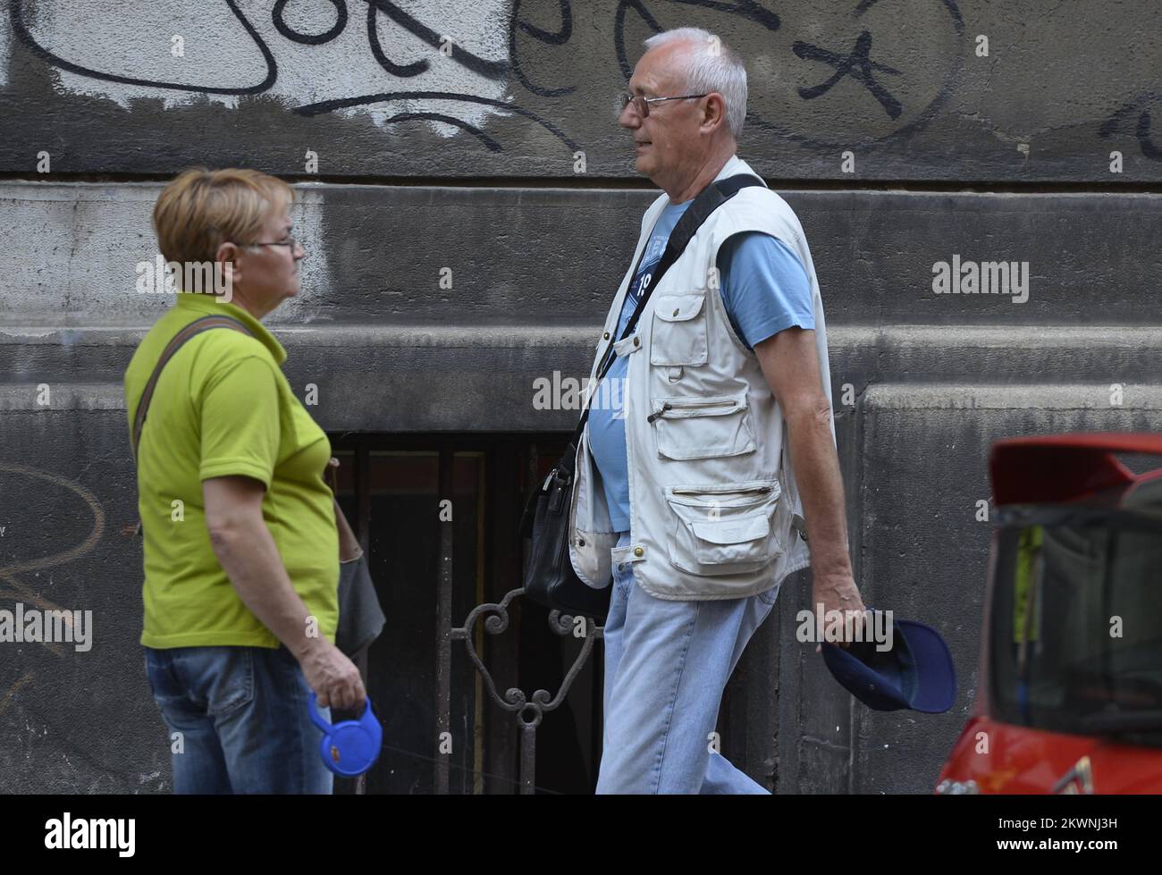29.08.2013., Zagreb - Josip Perkovic comes in a law office Nobilo to ...