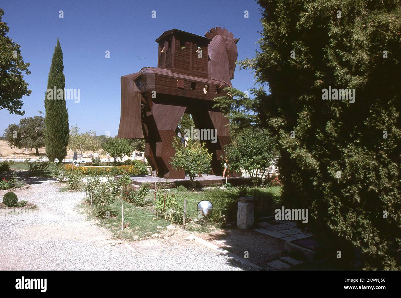 hiding troy Raymond Boswell Stock Photo - Alamy