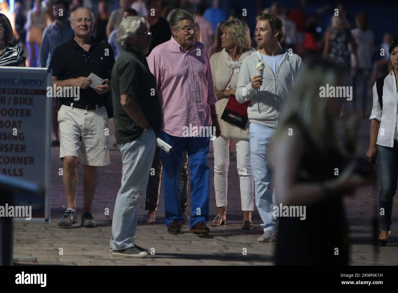 31.08.2013., Hvar,Croatia - Formula 1 driver Nico Rosberg with his ...