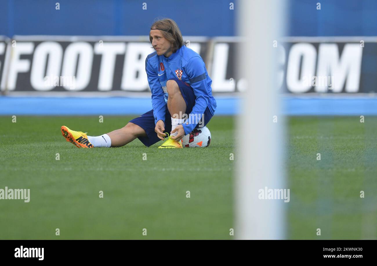 Croatia luka modric 2013 hi-res stock photography and images - Alamy