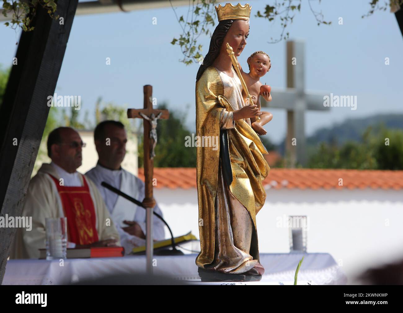 08.09.2013., Zagreb, Croatia - On the occasion of the Nativity of Mary ...