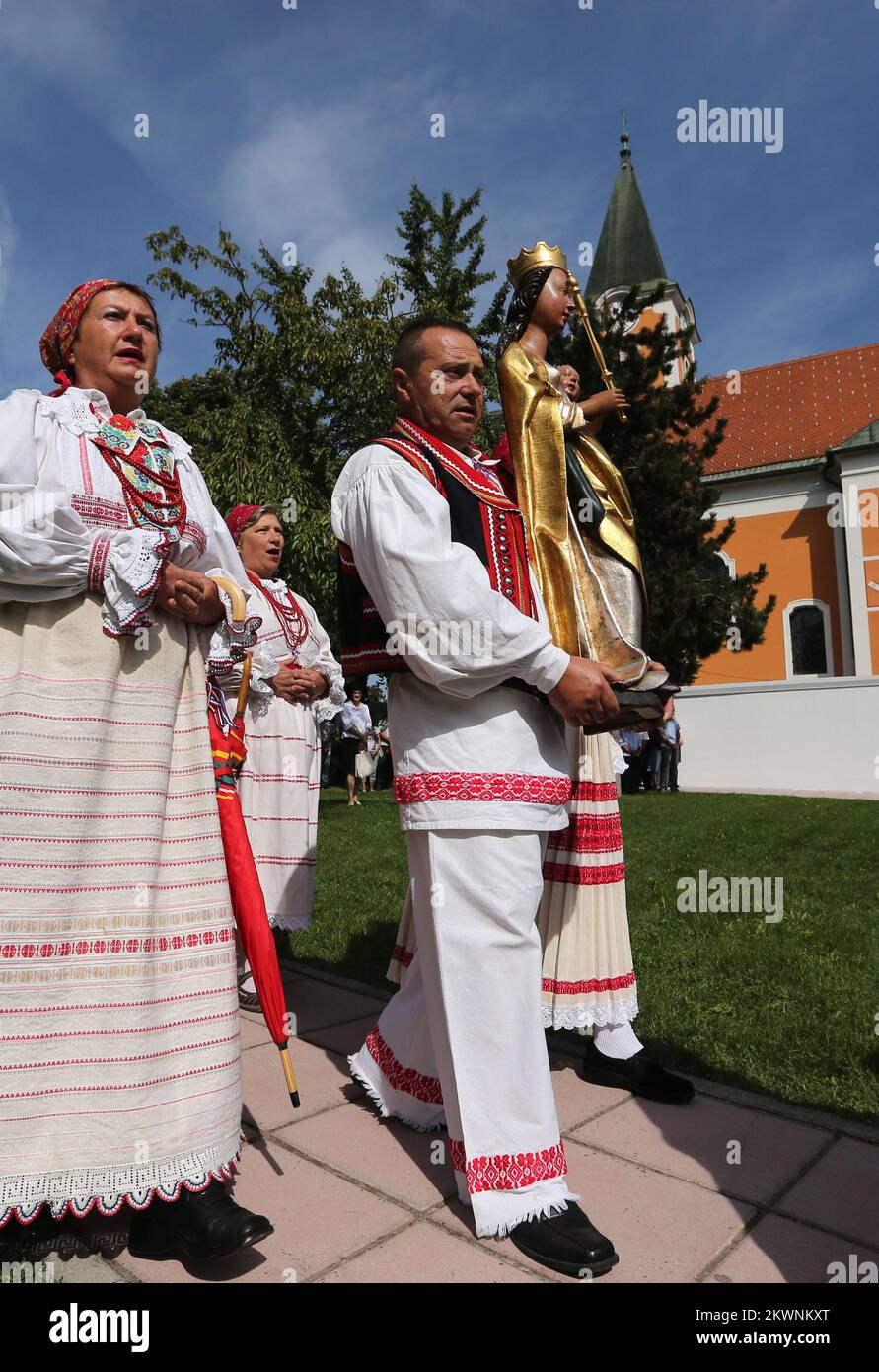 08.09.2013., Zagreb, Croatia - On the occasion of the Nativity of Mary ...
