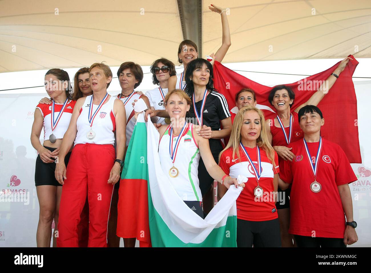 08.08.2013., Zagreb, Croatia - 22nd Balkan Athletics Masters Games ...