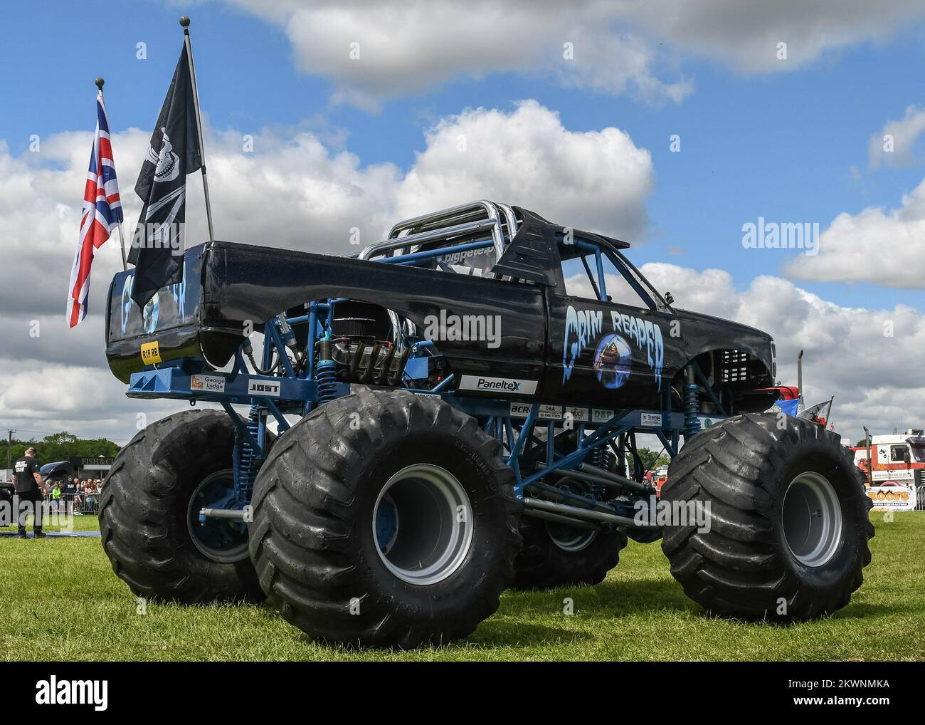 Big Pete Monster Trucks Stock Photo - Alamy