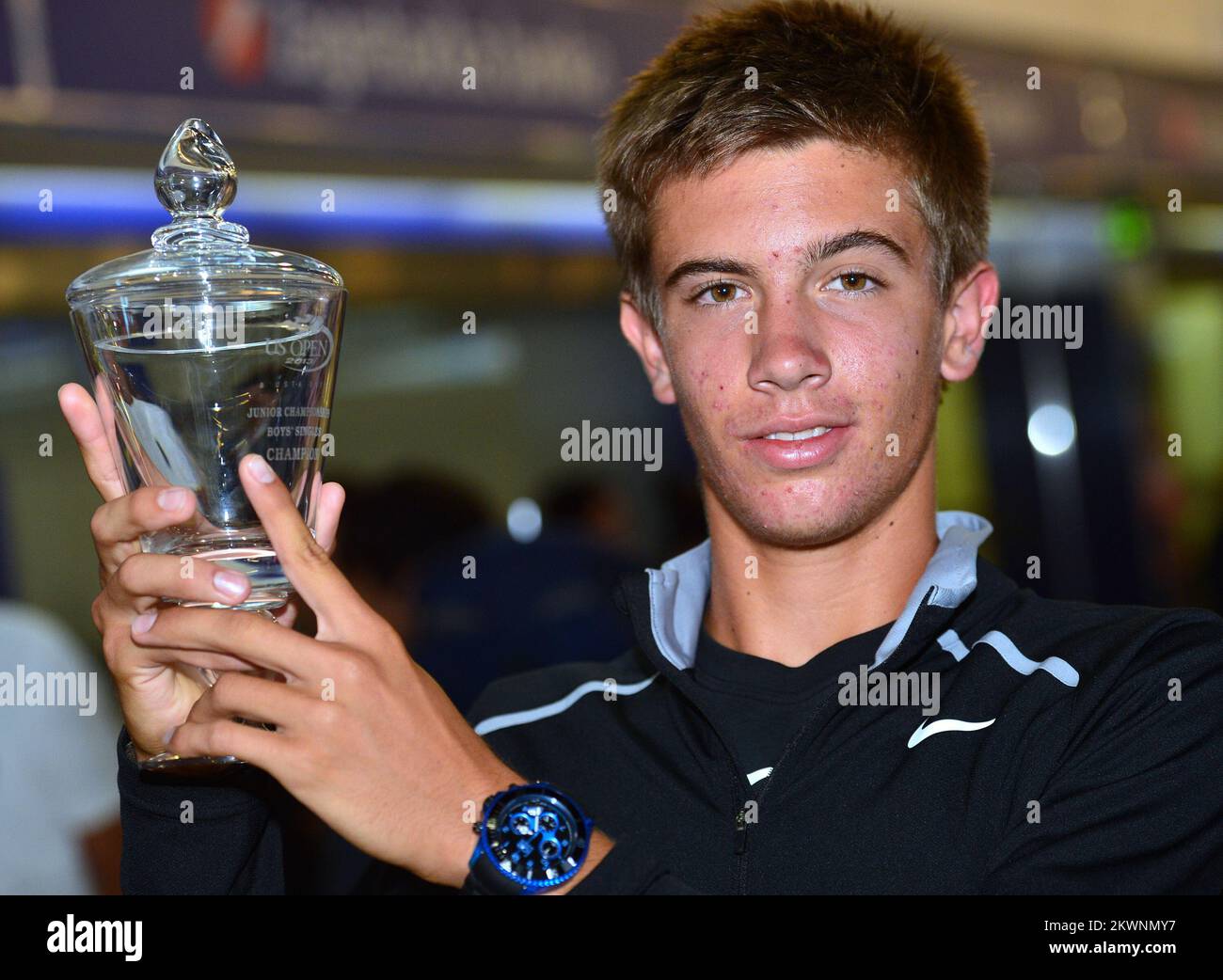 09.09.2013. Zagreb,Croatia - Airport Zagreb.Croatian Win Junior Titles ...