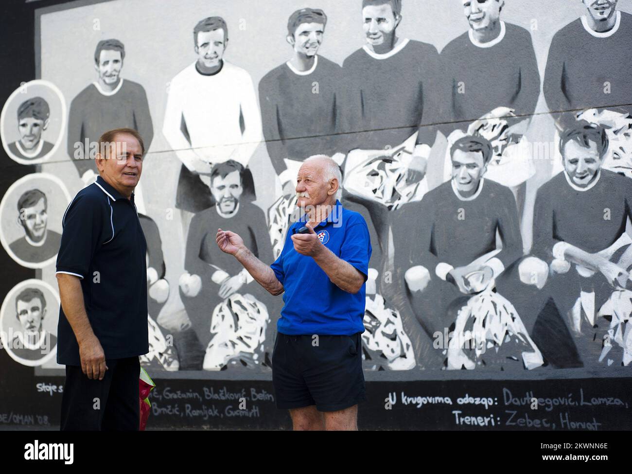 Zlatko Skoric (left) and Slaven Zambata (right Stock Photo - Alamy