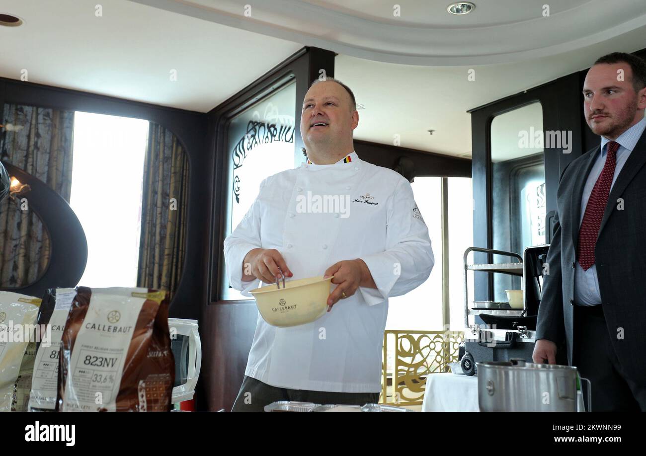 10.09.2013., Zagreb,Croatia - Chocolate master Marc Pauquet from Turkey ...