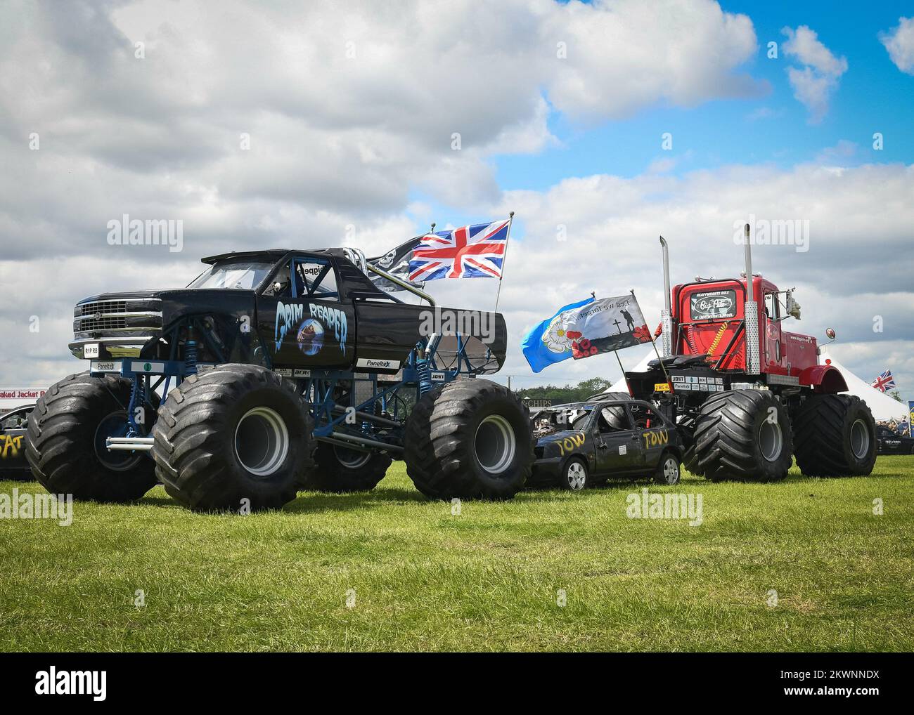 Big Pete Monster Trucks Stock Photo - Alamy