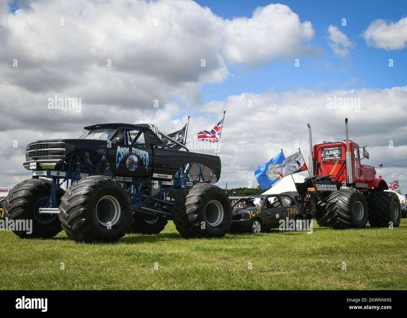 Big Pete Monster Trucks Stock Photo - Alamy