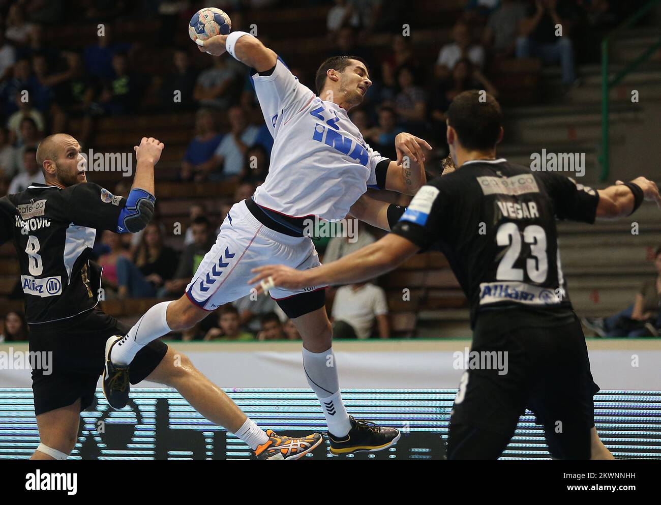 10.09.2013., Zagreb, Croatia - Handball match between RK Croatia ...