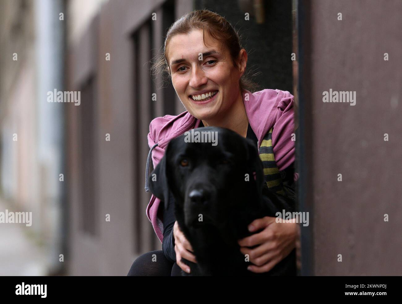 11.09.2013., Zagreb, Croatia - Actress Dajana Biondic who acts in a ...