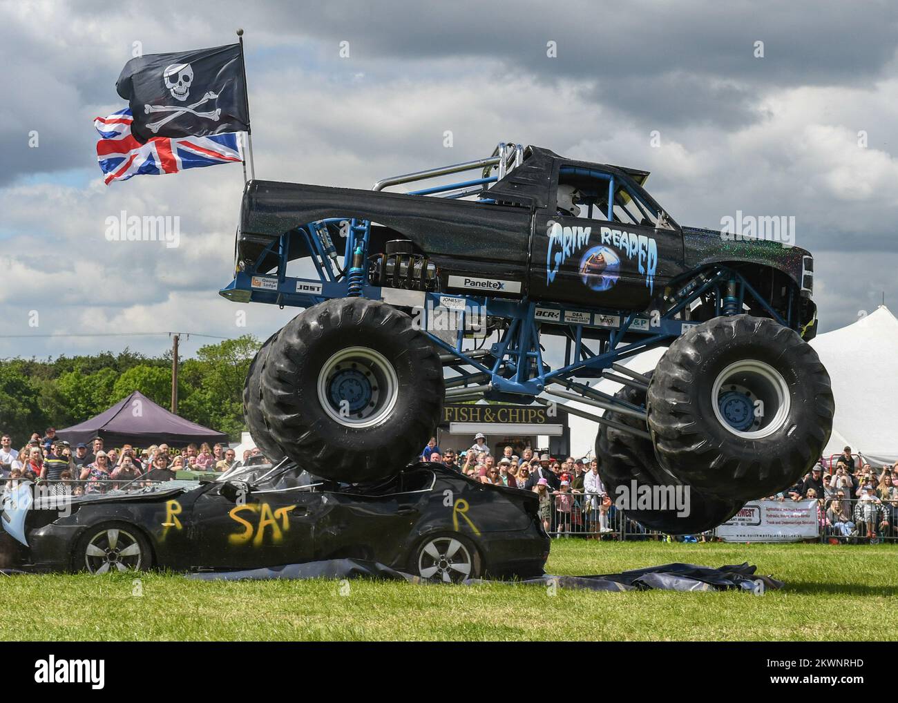 Big Pete Monster Trucks Stock Photo - Alamy