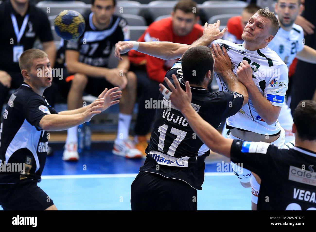 17.09.2013., Osijek, Croatia - SEHA league, second round, handball ...