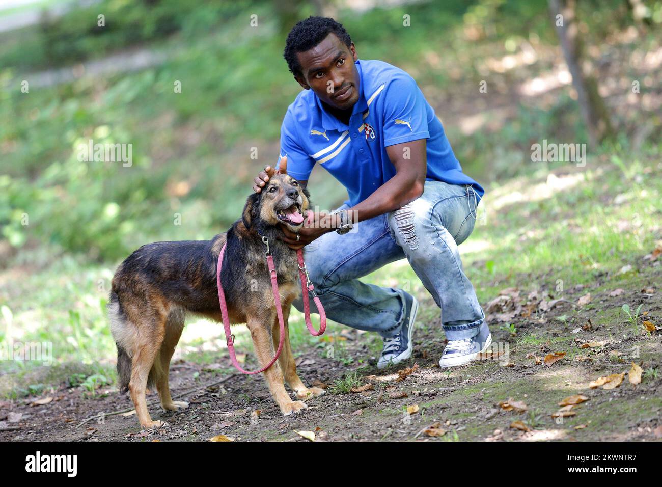 16.09.2013., Zagreb, Croatia - Soccer players from GNK Dinamo during ...