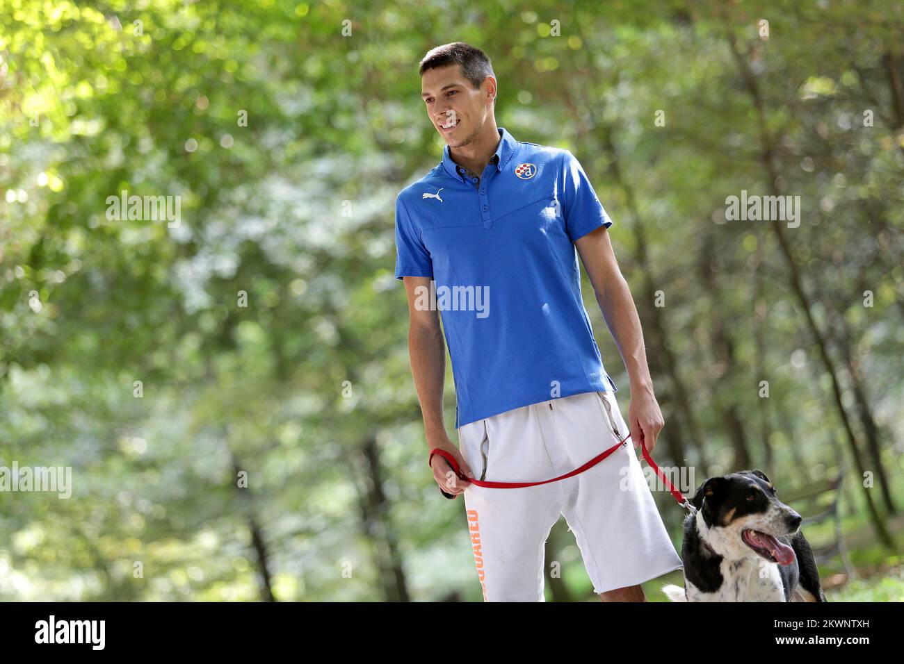 16.09.2013., Zagreb, Croatia - Soccer players from GNK Dinamo during ...