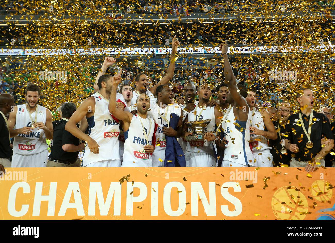22.09.2013., Arena Stozice, Ljubljana, Slovenia - European Basketball ...