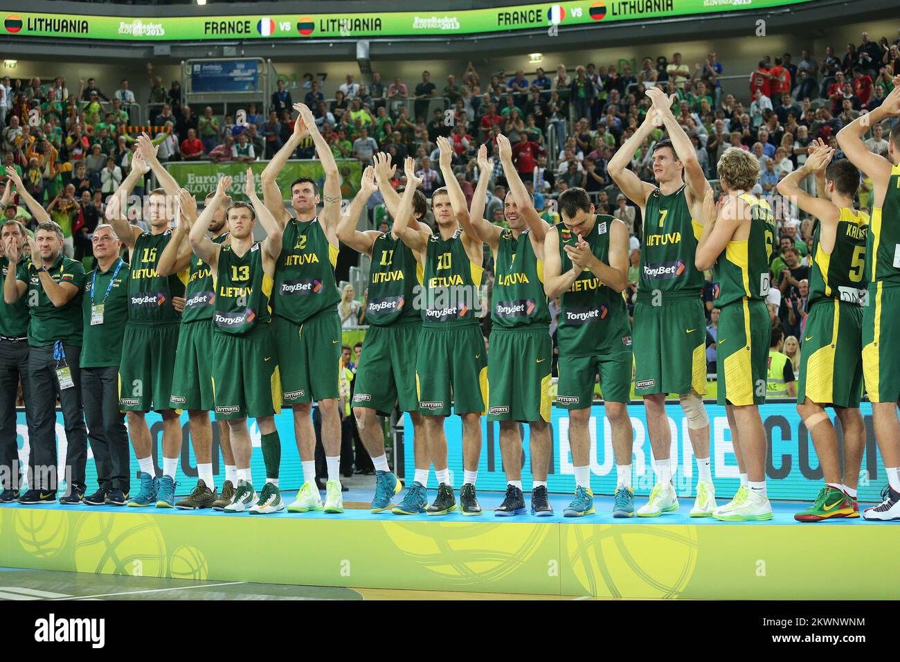 22.09.2013., Arena Stozice, Ljubljana, Slovenia - European Basketball ...