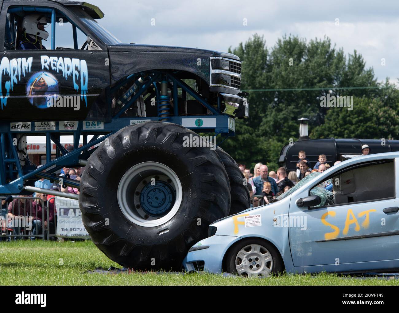 Big Pete Monster Trucks Stock Photo - Alamy