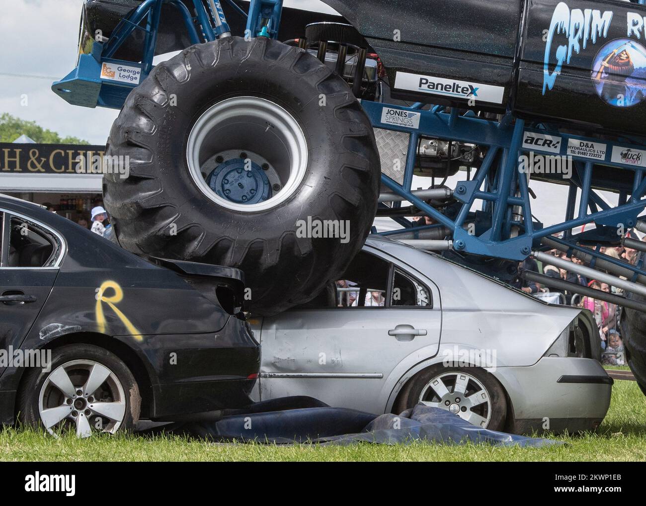 Big Pete Monster Trucks Stock Photo - Alamy
