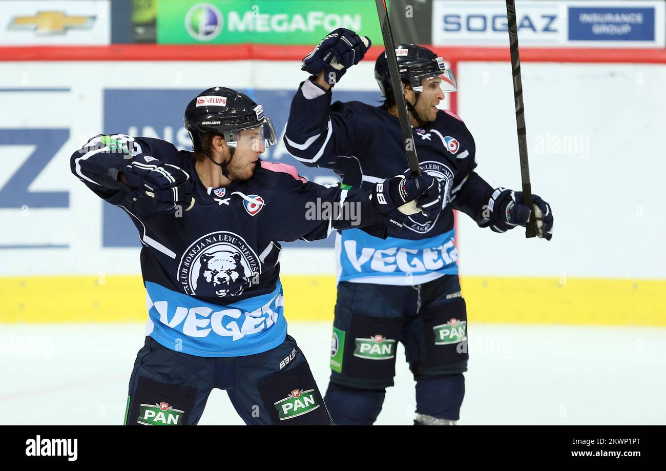 07.10.2013., Zagreb, Croatia - Kontinental Hockey League KHL, 14th ...