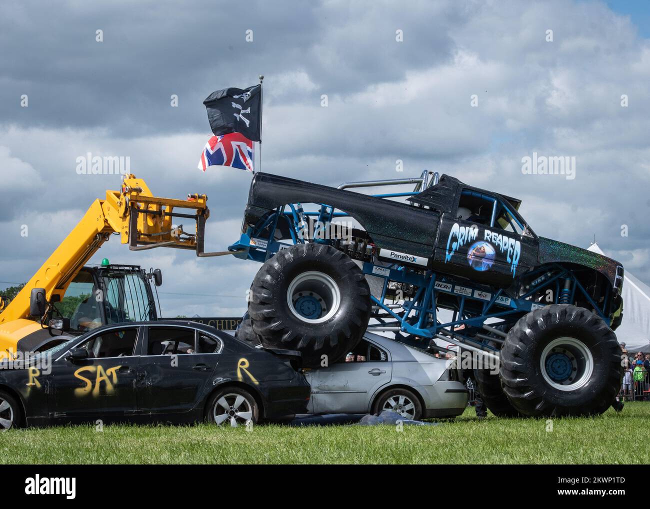 Big Pete Monster Trucks Stock Photo - Alamy