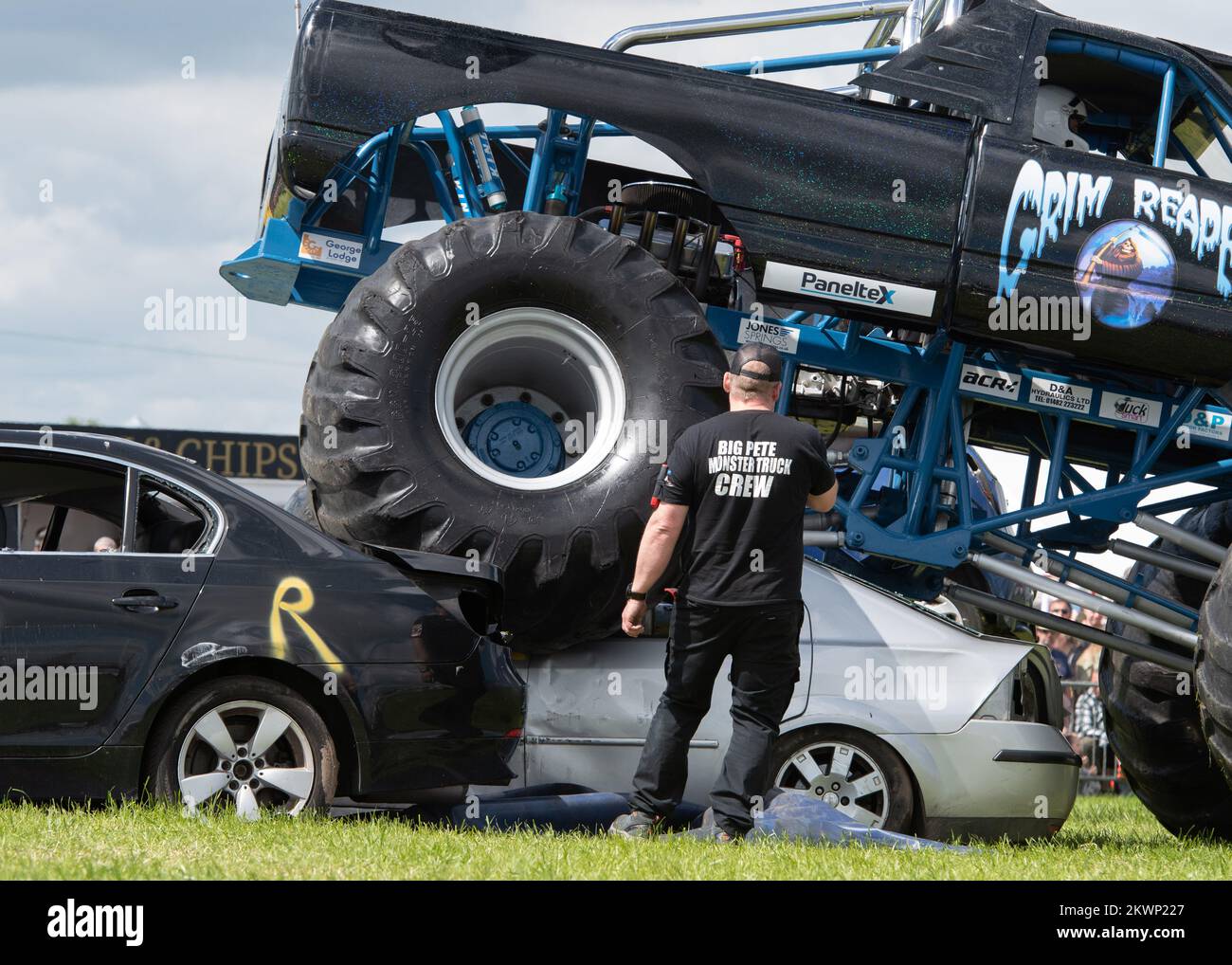 Big Pete Monster Trucks Stock Photo - Alamy
