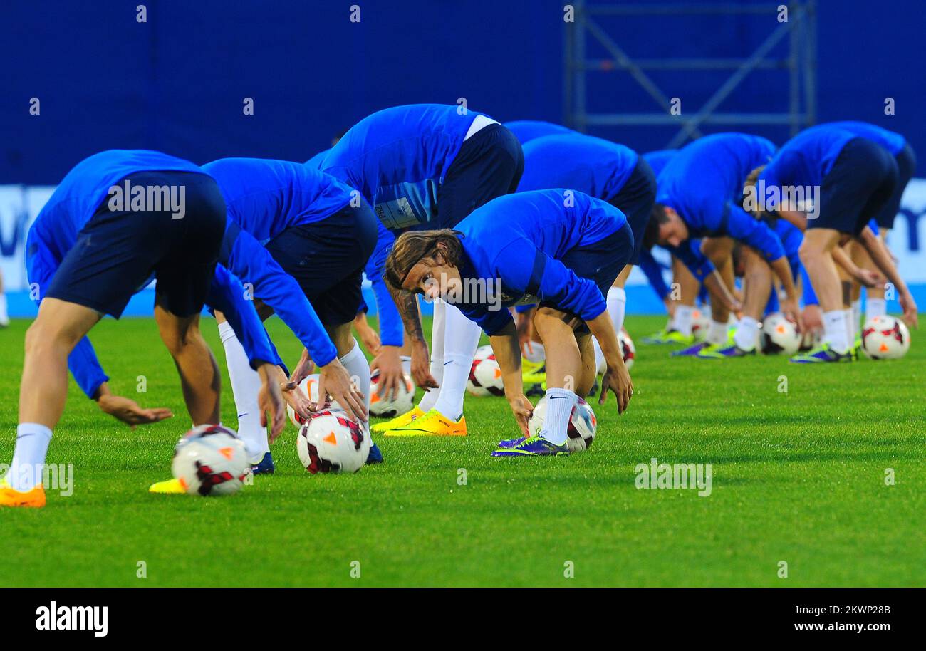 Croatia luka modric 2014 hi-res stock photography and images - Alamy