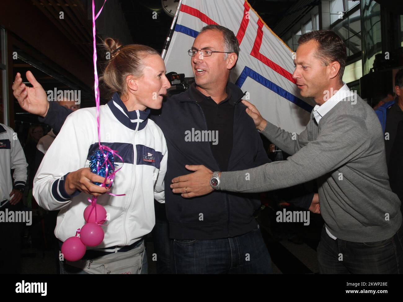 09.10.2013., Croatia, Split - Welcome for world champion in the Laser ...