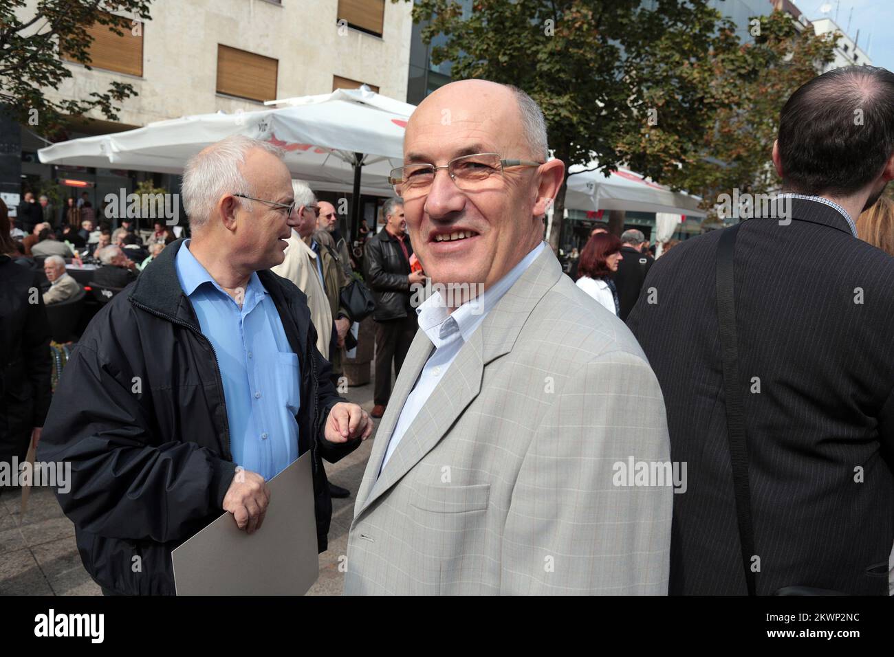 10.10.2013., Croatia Zagreb - Organized by the Croatian Medical Union ...