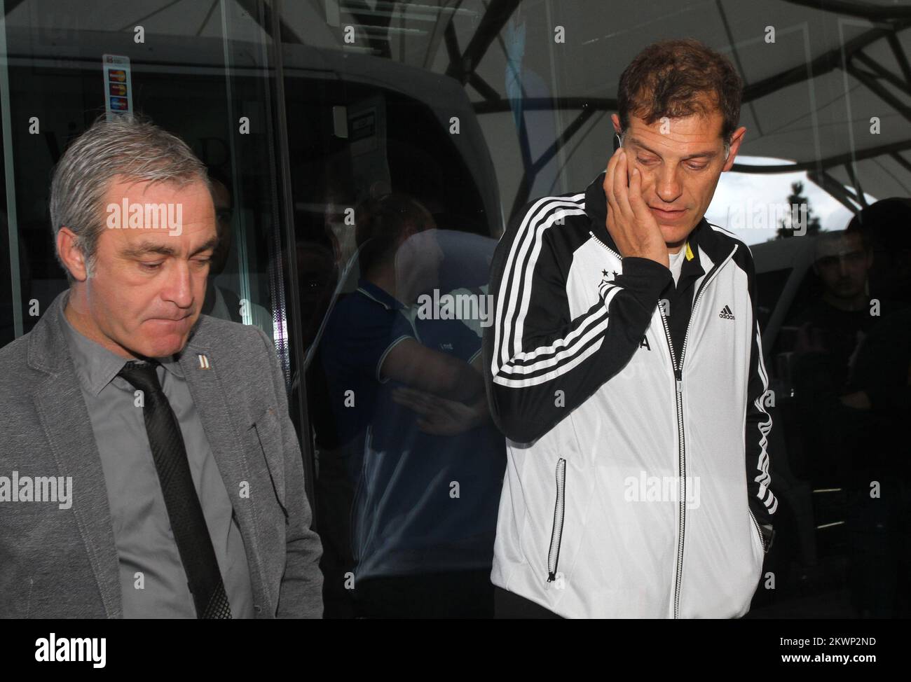 09.10.2013., Croatia, Split - Slaven Bilic, coach of Besiktas, landed ...