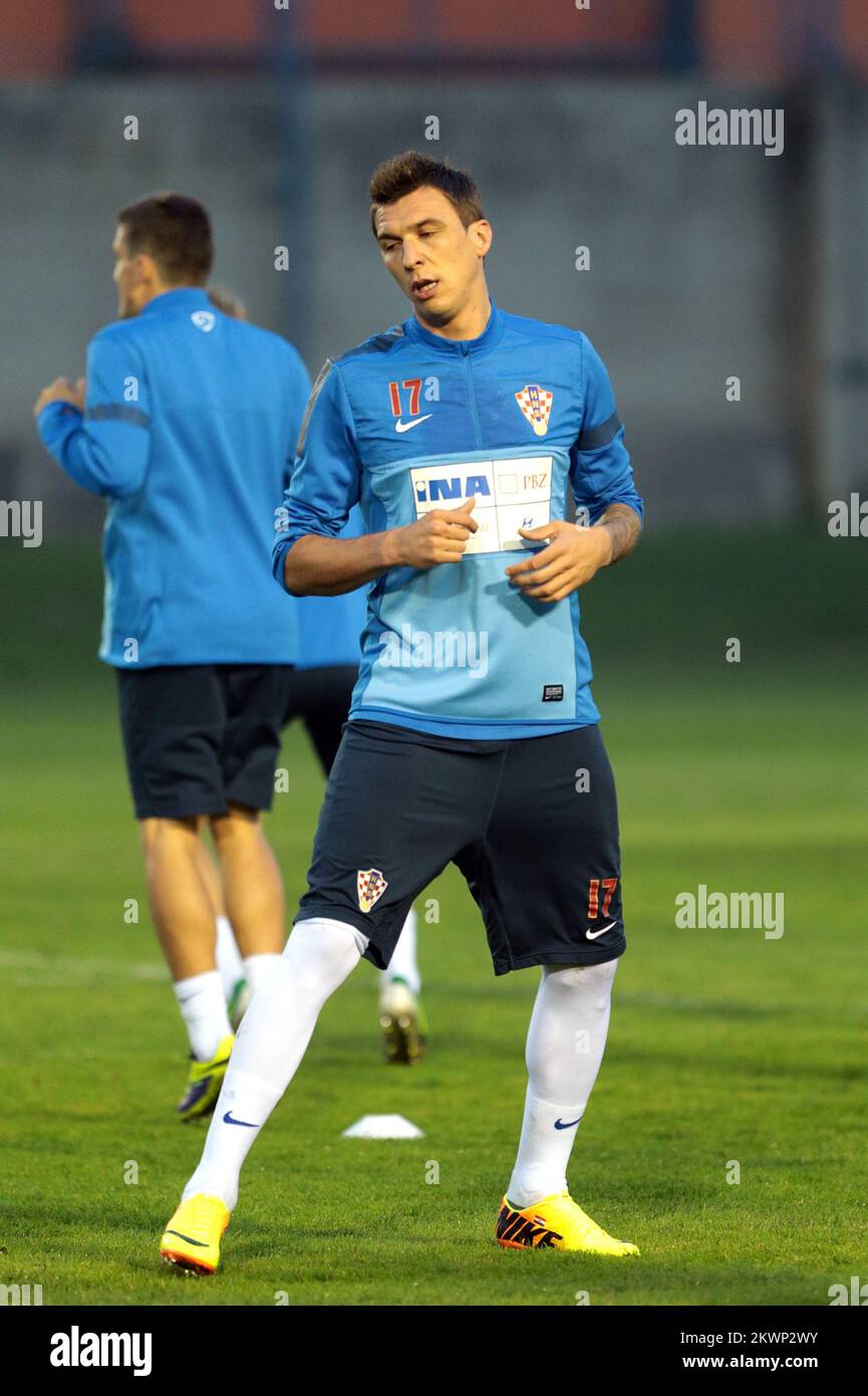 10.10.2013., Zagreb, Croatia - Training of Croatian football team ...