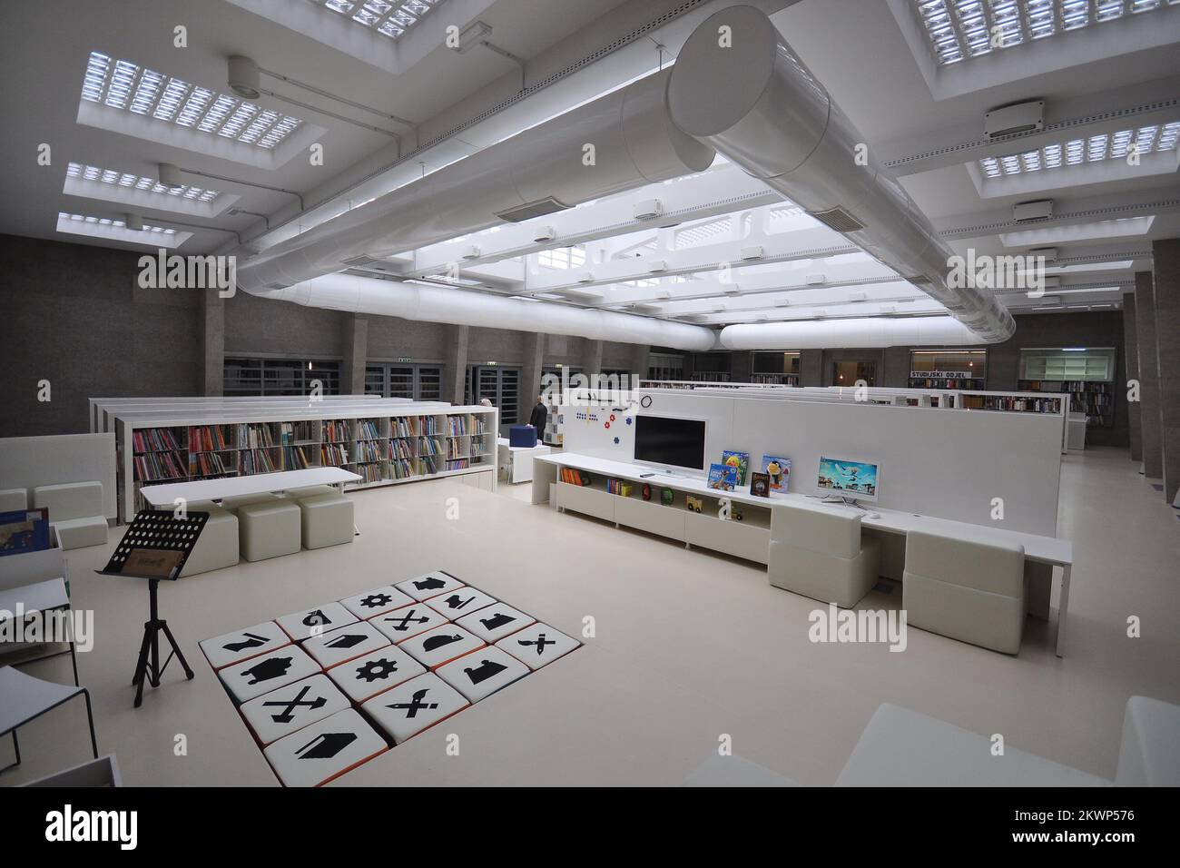 15.10.2013., Labin, Croatia - On the occasion of Croatian Book Month in ...