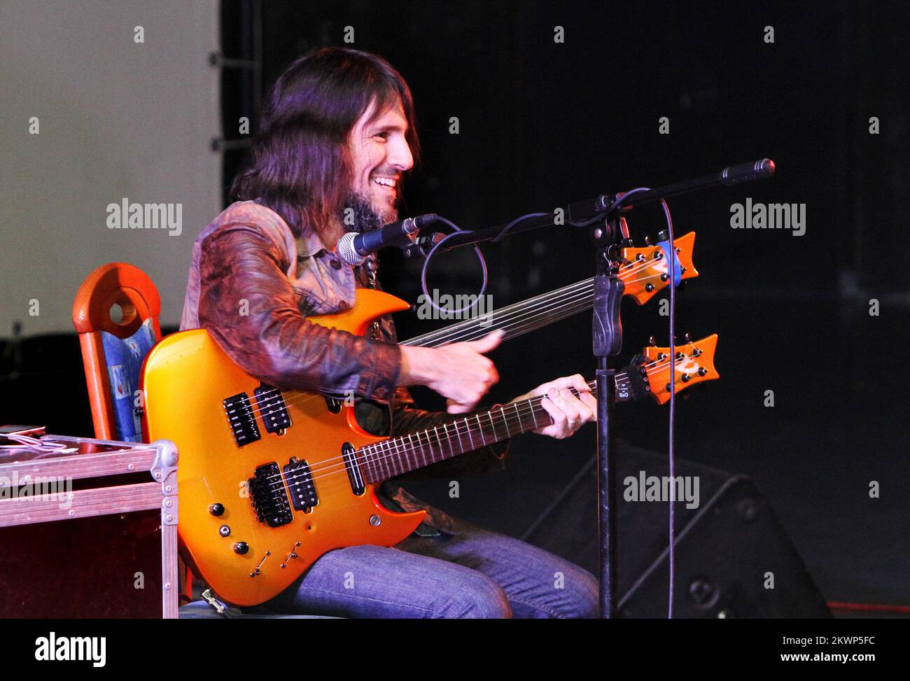 15.10.2013., Split, Croatia - Ron Bumblefoot, world-renowned musician ...