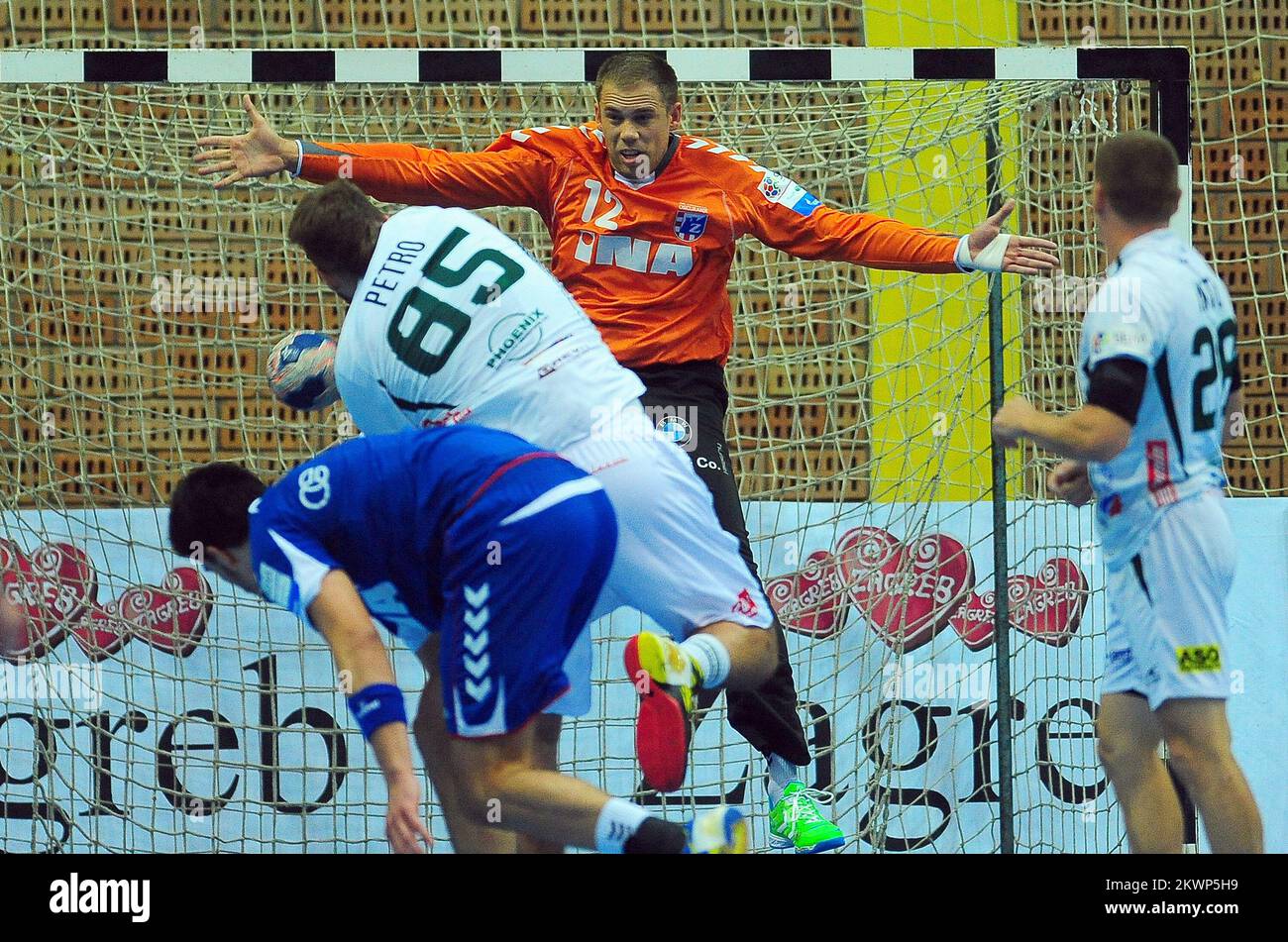 15.10.2013., Zagreb, Croatia - SEHA league, 6th round, RK Croatia ...