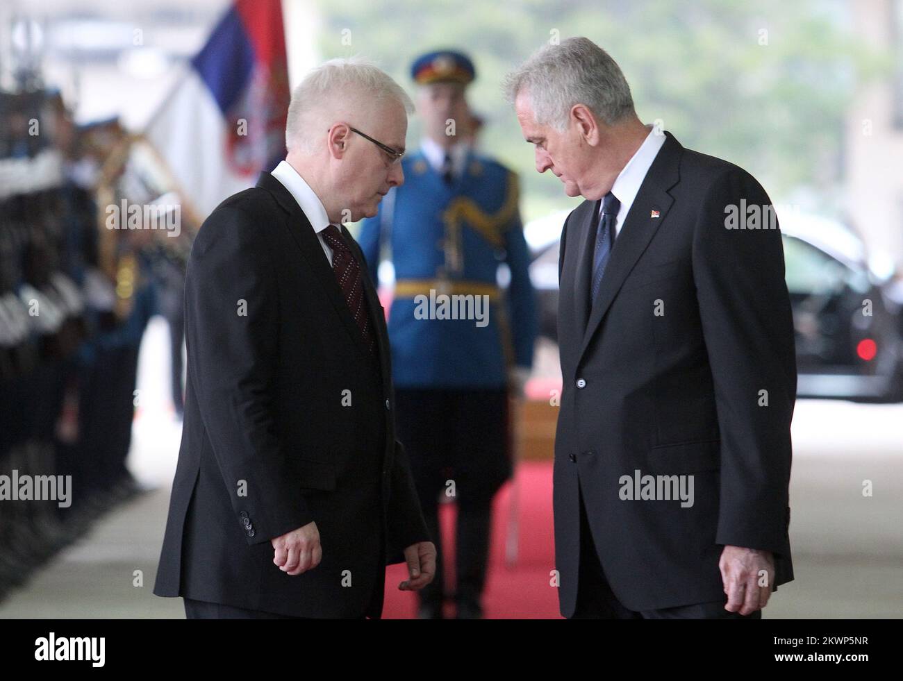 16.10.2013., Belgrade, Serbia - First official visit of Croatian ...