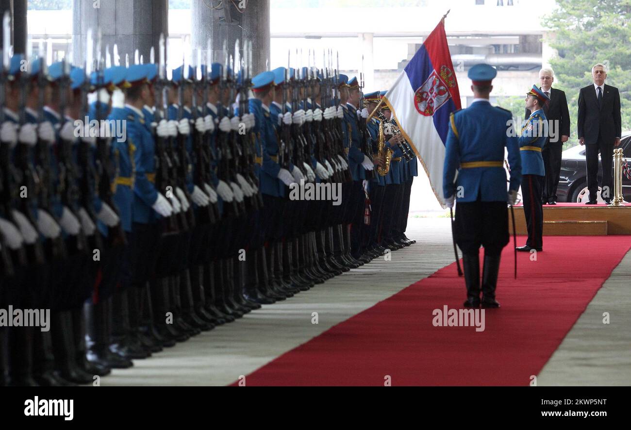 16.10.2013., Belgrade, Serbia - First official visit of Croatian ...