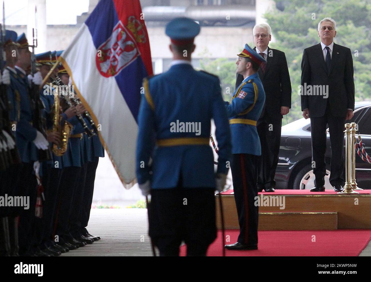 16.10.2013., Belgrade, Serbia - First official visit of Croatian ...