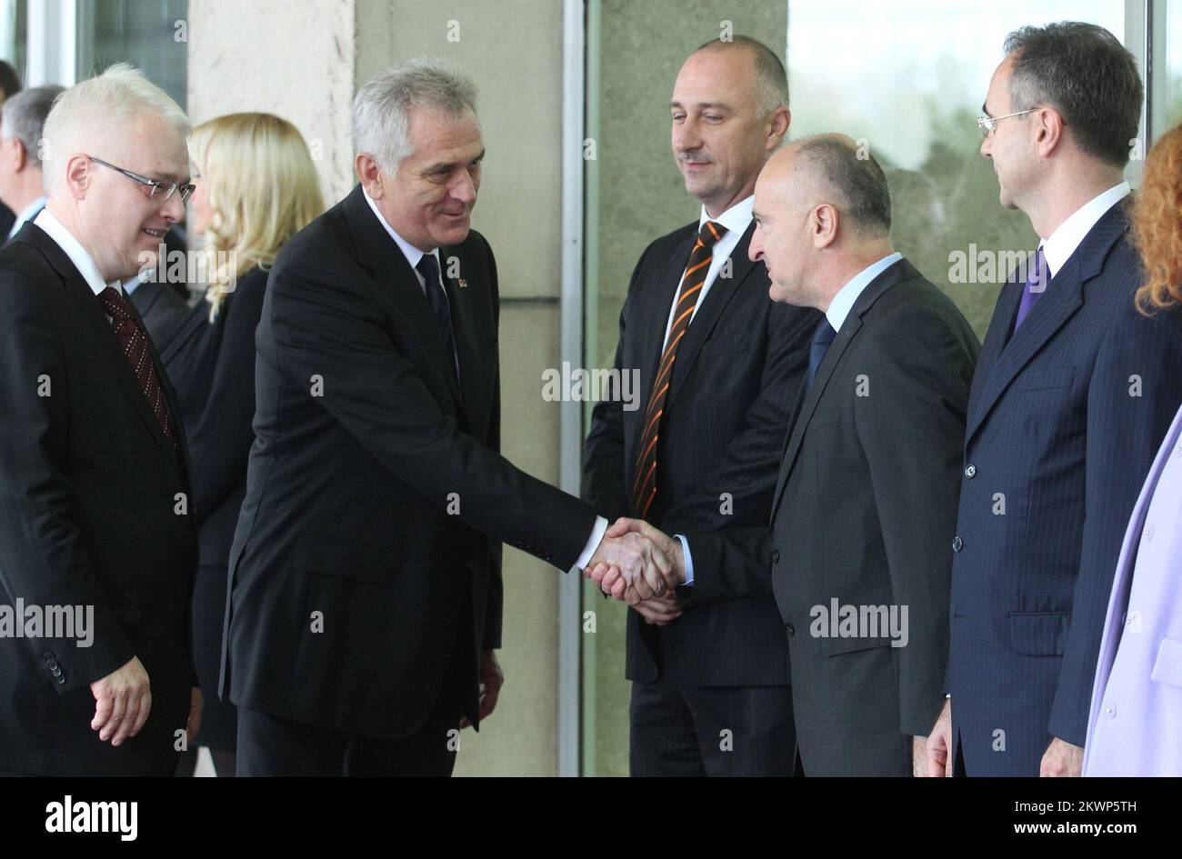 16.10.2013., Belgrade, Serbia - First official visit of Croatian ...