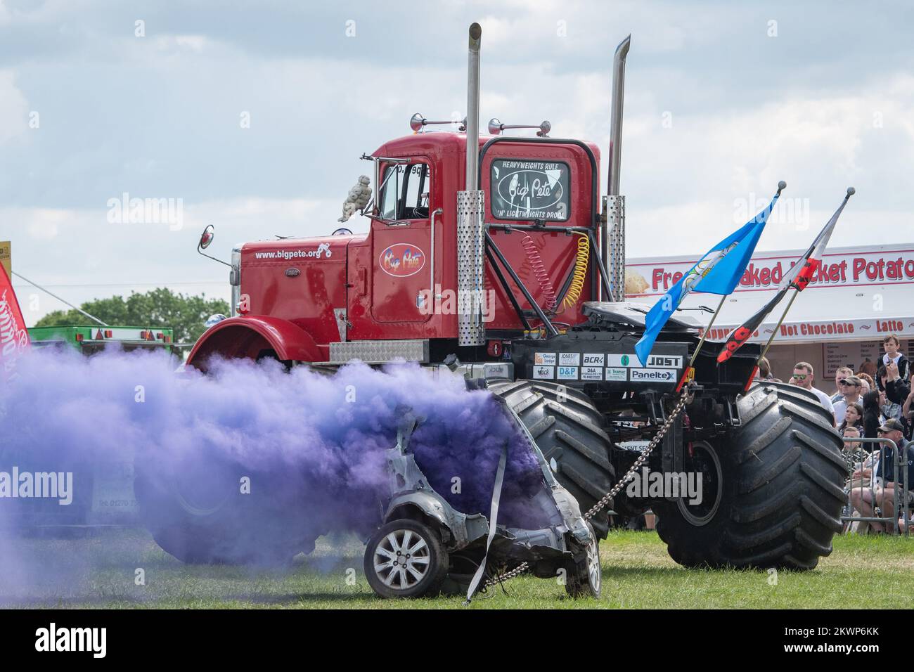 Big Pete Monster Trucks Stock Photo - Alamy