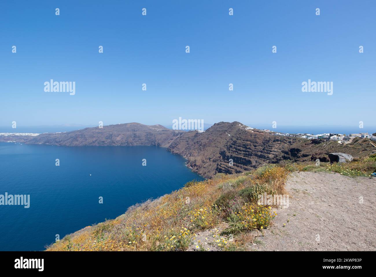 Landscape images from Santorini, Greece Stock Photo - Alamy
