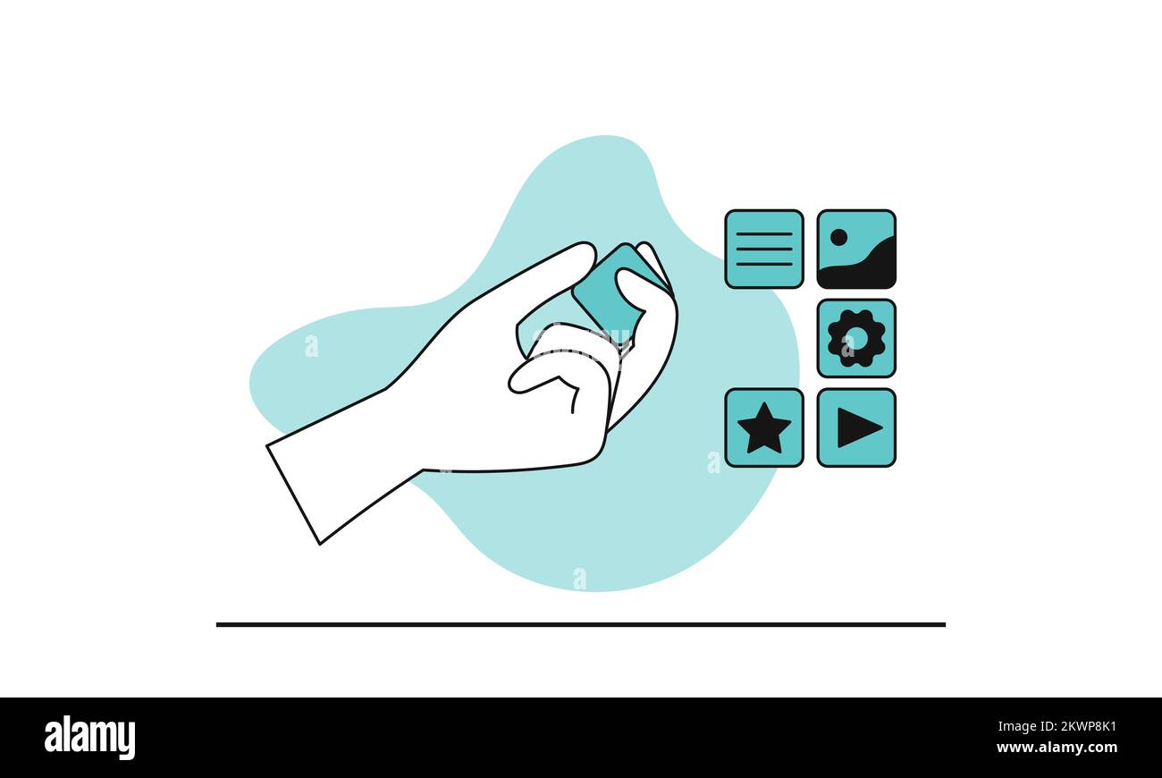 Project finalization vector concept illustration. Final work and ...