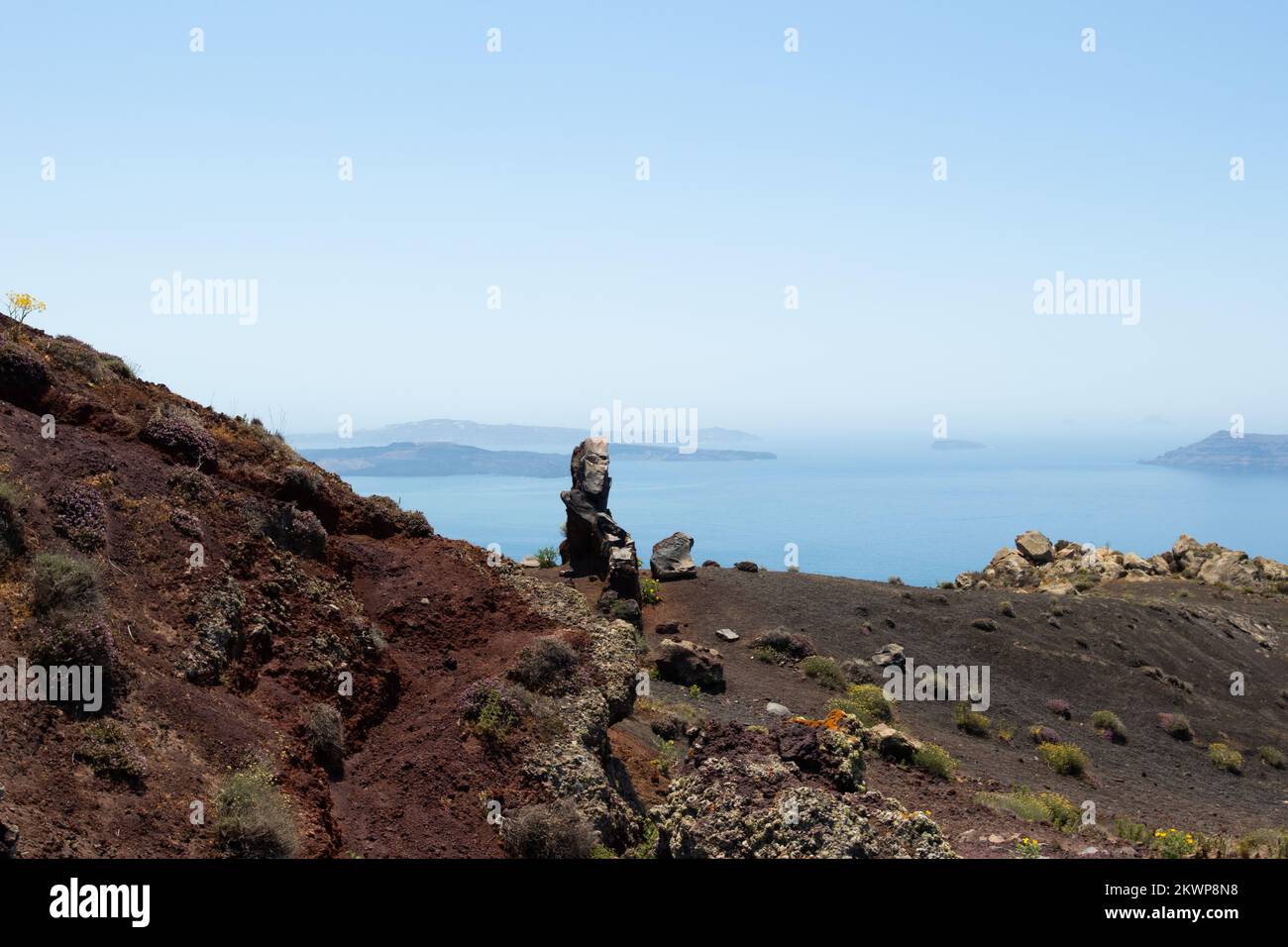 Landscape images from Santorini, Greece Stock Photo - Alamy