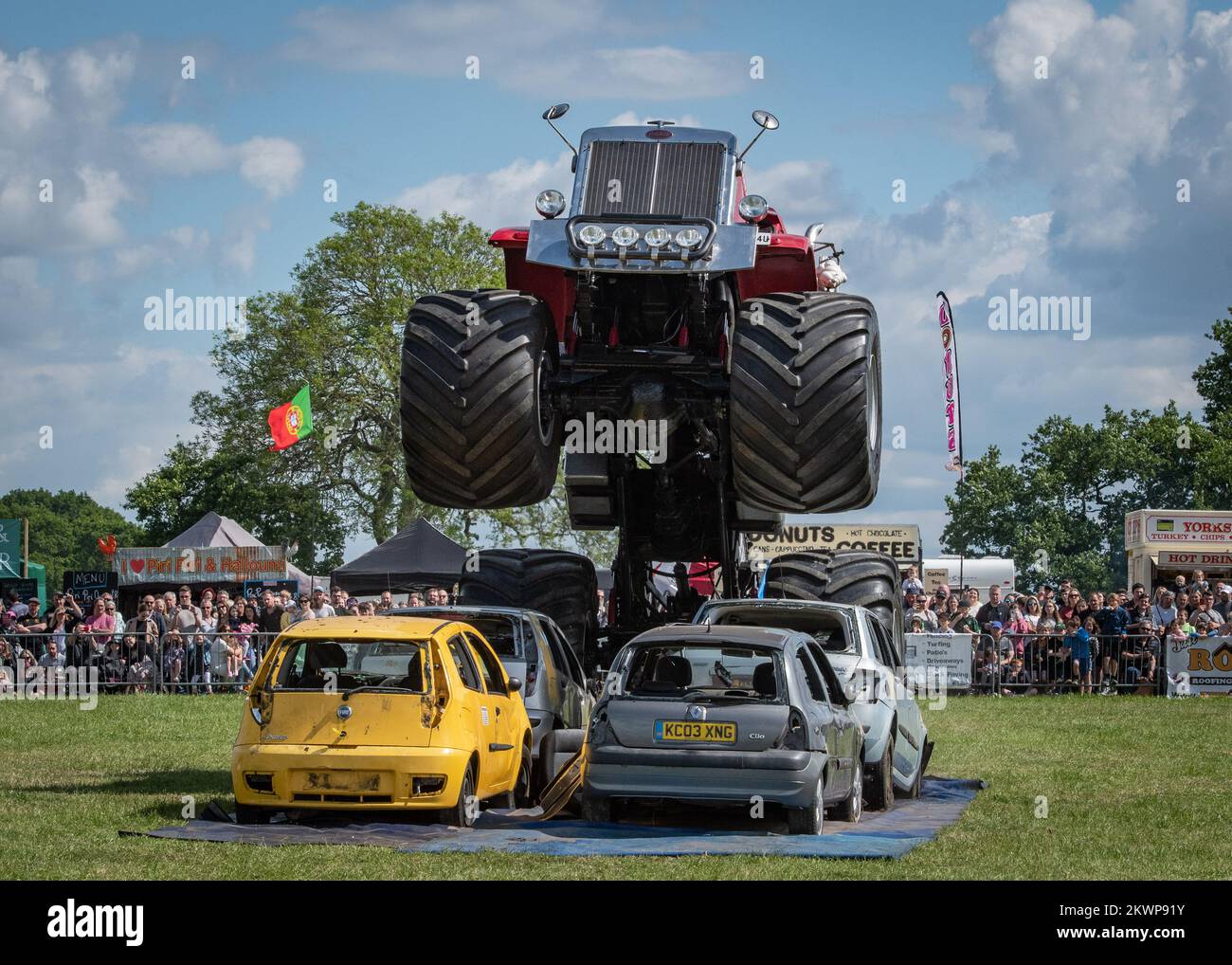 Big Pete Monster Trucks Stock Photo - Alamy
