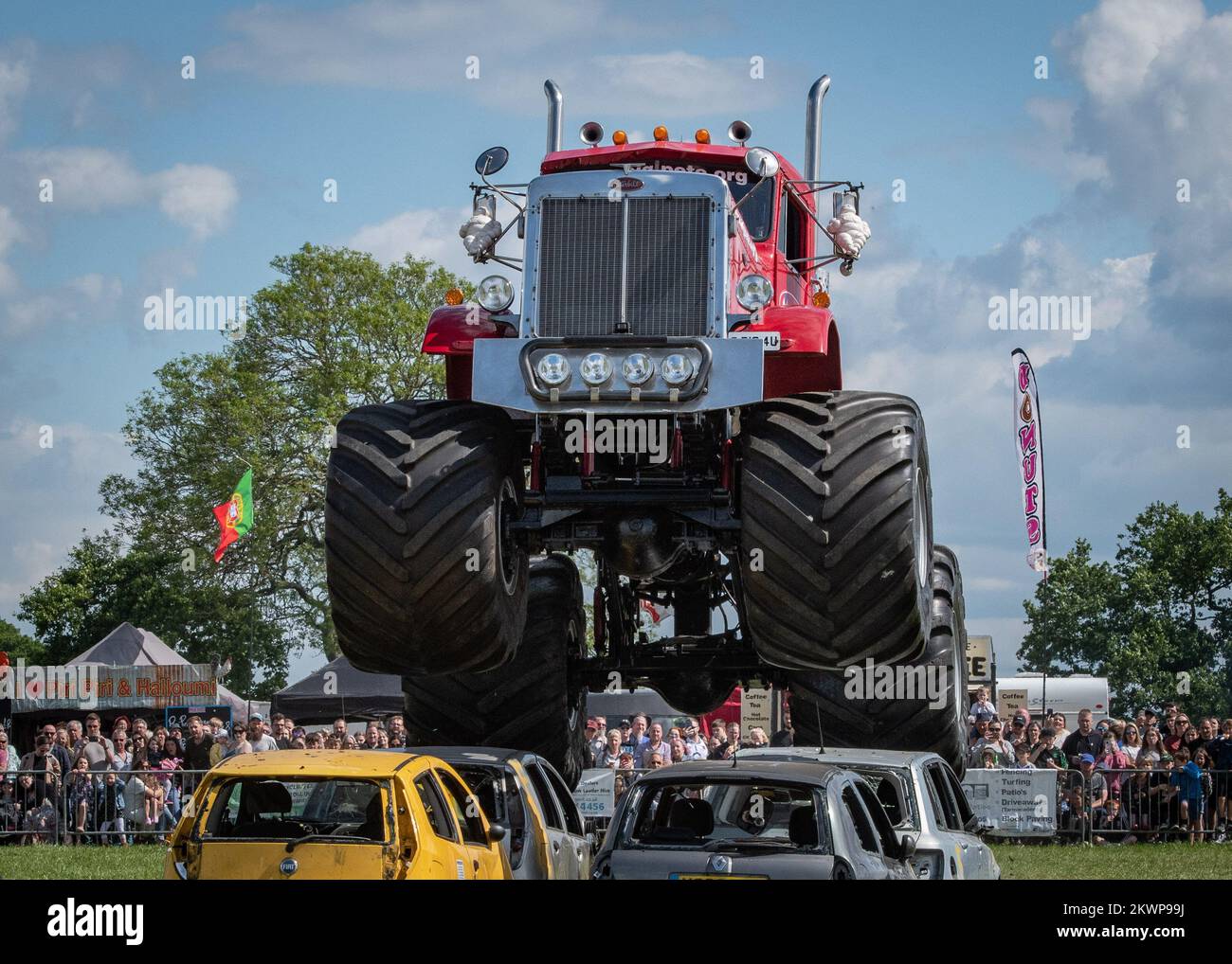 Big Pete Monster Trucks Stock Photo - Alamy