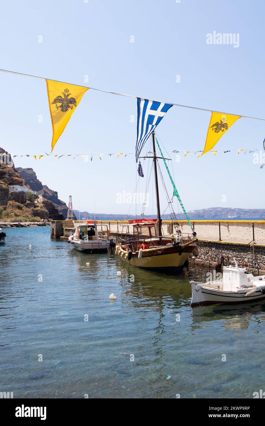 Landscape images from Santorini, Greece Stock Photo - Alamy